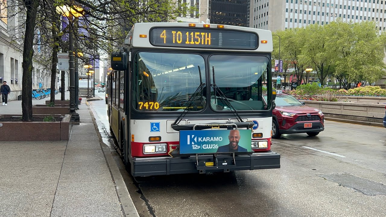 CTA Bus Ride On Route 4 Cottage Grove From Washington To 53rd Street ...