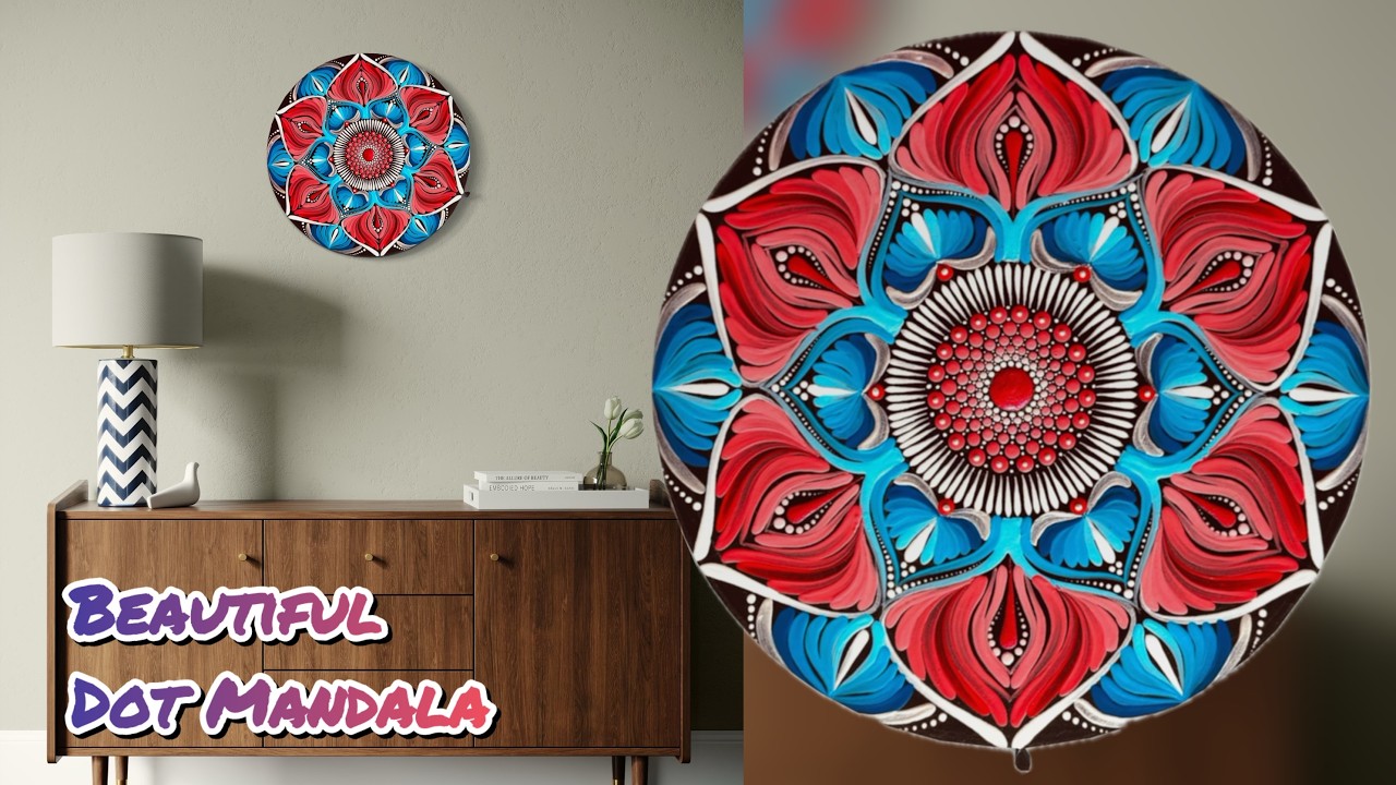 MAGICAL Dot Mandala Art to Calm Your Mind! - YouTube