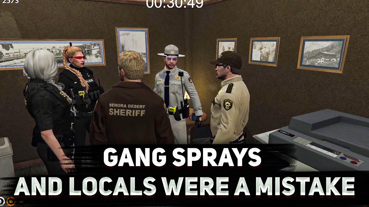 Gang sprays and locals were a mistake | NoPixel - YouTube