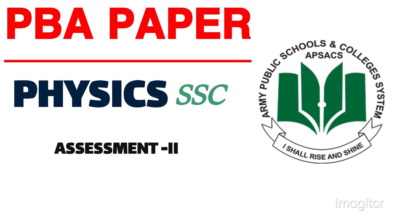 PBA Paper Physics Class 10th Assessment II 2025 #angle Iron experiment ...