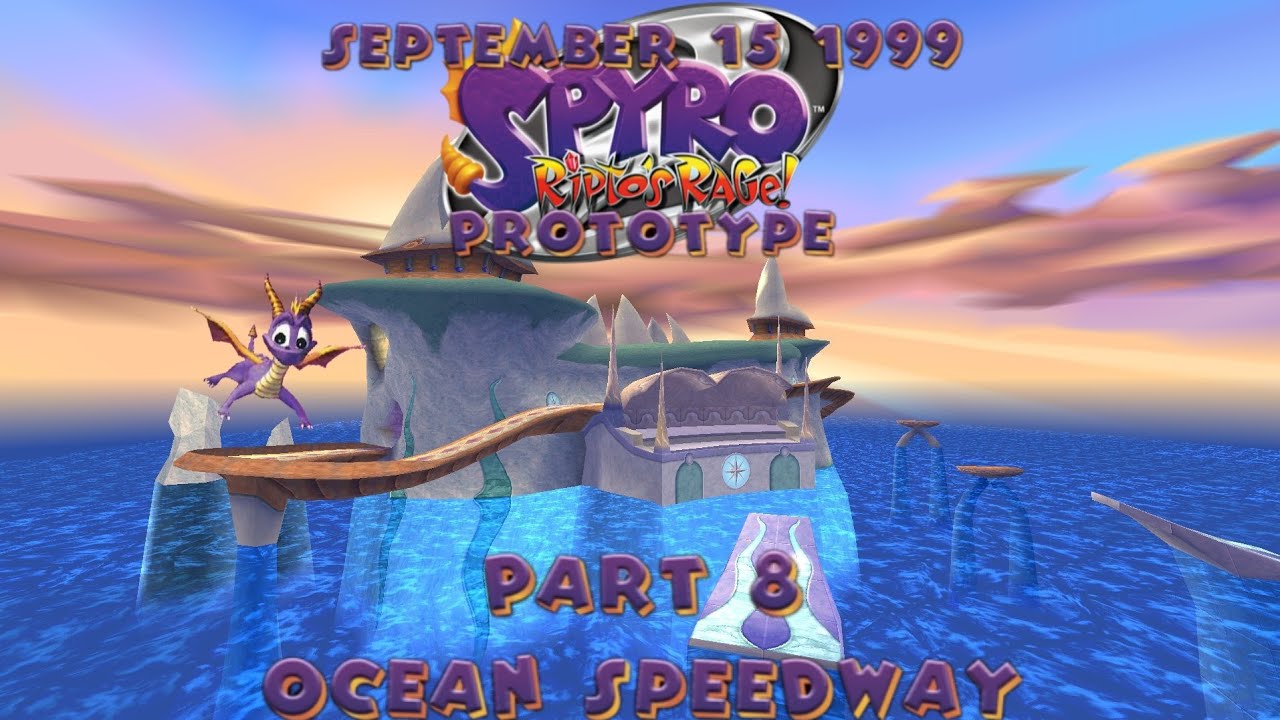 Spyro 2 Ripto's Rage Prototype: (September 15, 1999) Part 8: Ocean ...