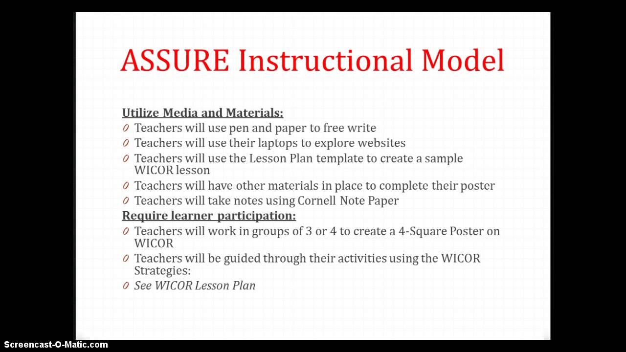 Ways to Teach WICOR Strategies using Technology - YouTube