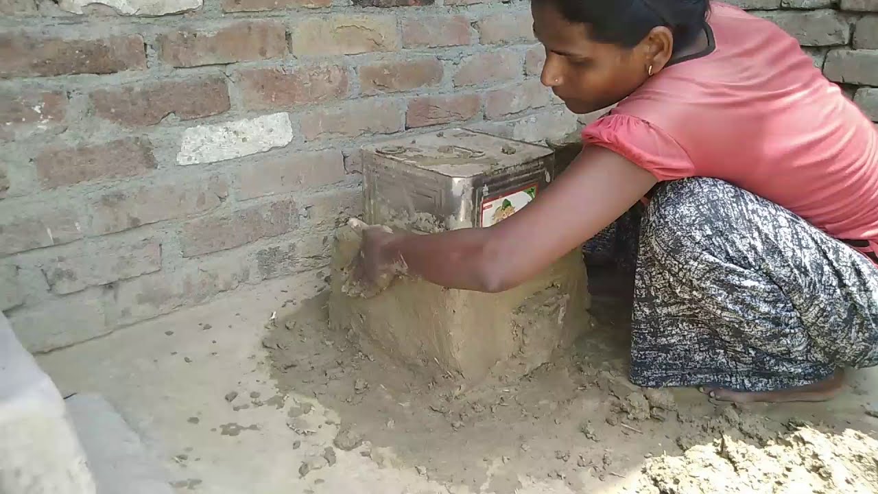 how to make mitti ka chulha|indian mitti ka chulha|chulha kaise banae ...