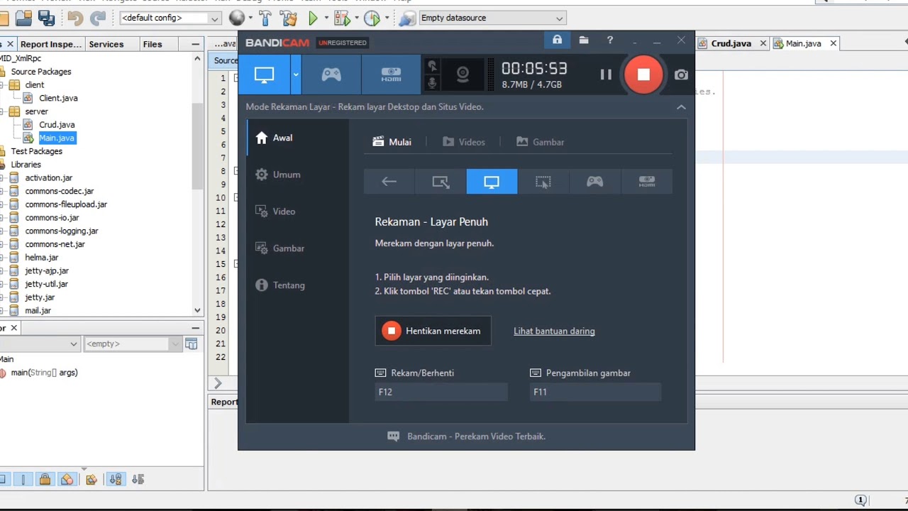 Cara menghubungkan XML-RPC (client and server) dijava netbeans ...