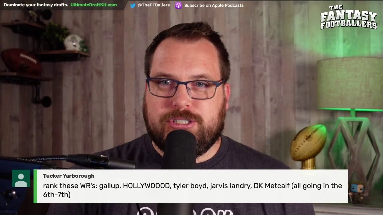 Fantasy Footballers LIVE! Jason Moore answering YOUR fantasy football ...