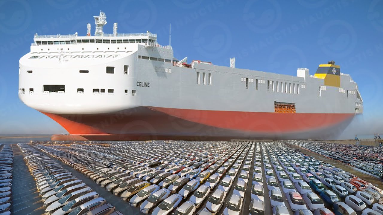 INSIDE World's Largest RoRo Ships: How Do RoRo Ships Move Millions of ...