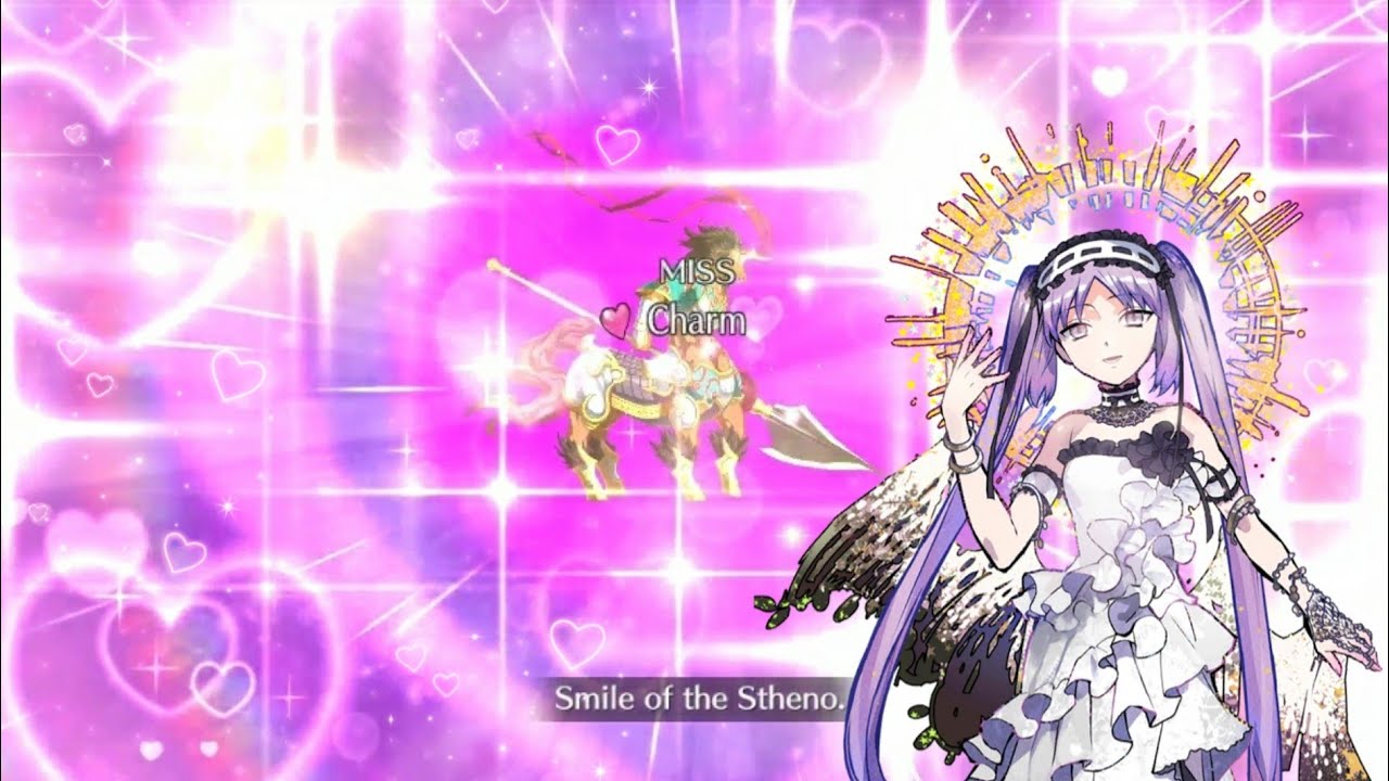Stheno for Valentine's! | FGO Lostbelt 3 Red Hare boss - Stheno solo ...