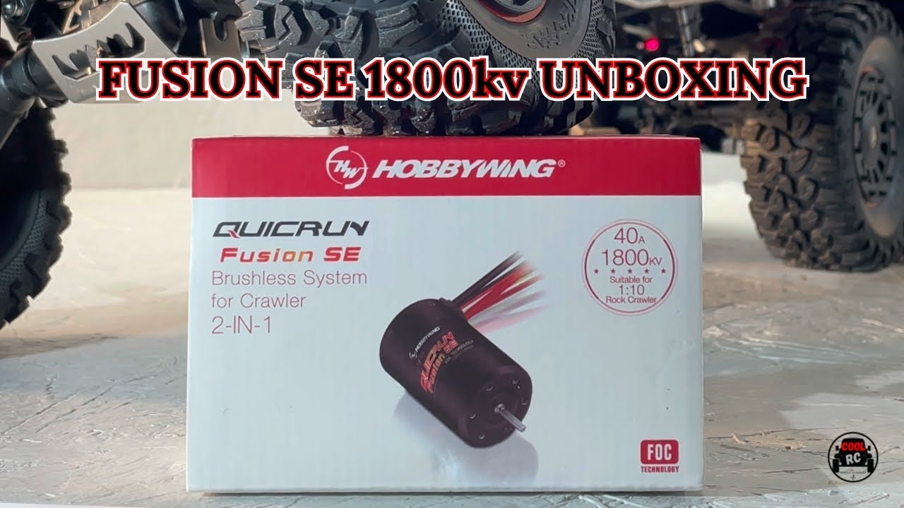 Hobbywing Fusion Se Hobbywing QuicRun Fusion SE 2-in-1 Brushless ESC ...