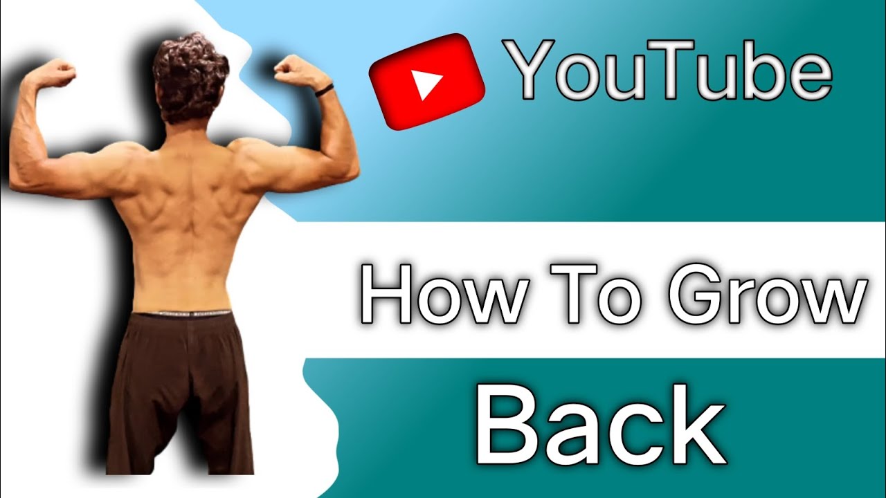 How to grow back | top 3 exercises for back #gym #bodybuilding - YouTube