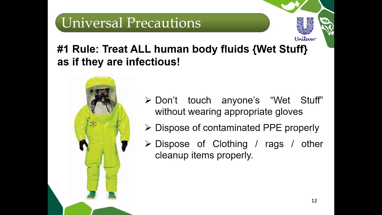 First Aid and BloodBorne Pathogens Awareness Training - YouTube