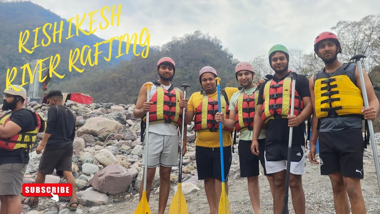 River Rafting Vlog ll River Rafting And Chilla Range - YouTube