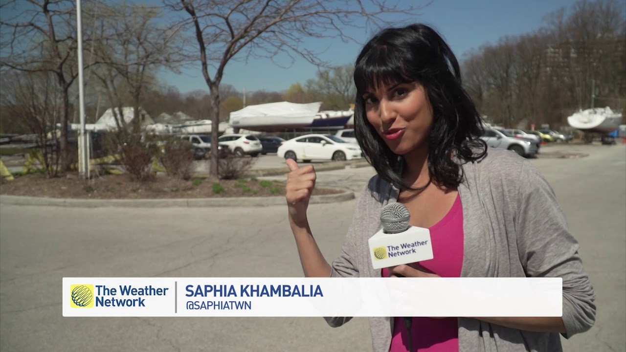 Saphia Khambalia, Weather Network, 2018-2019 Best of Clips - YouTube