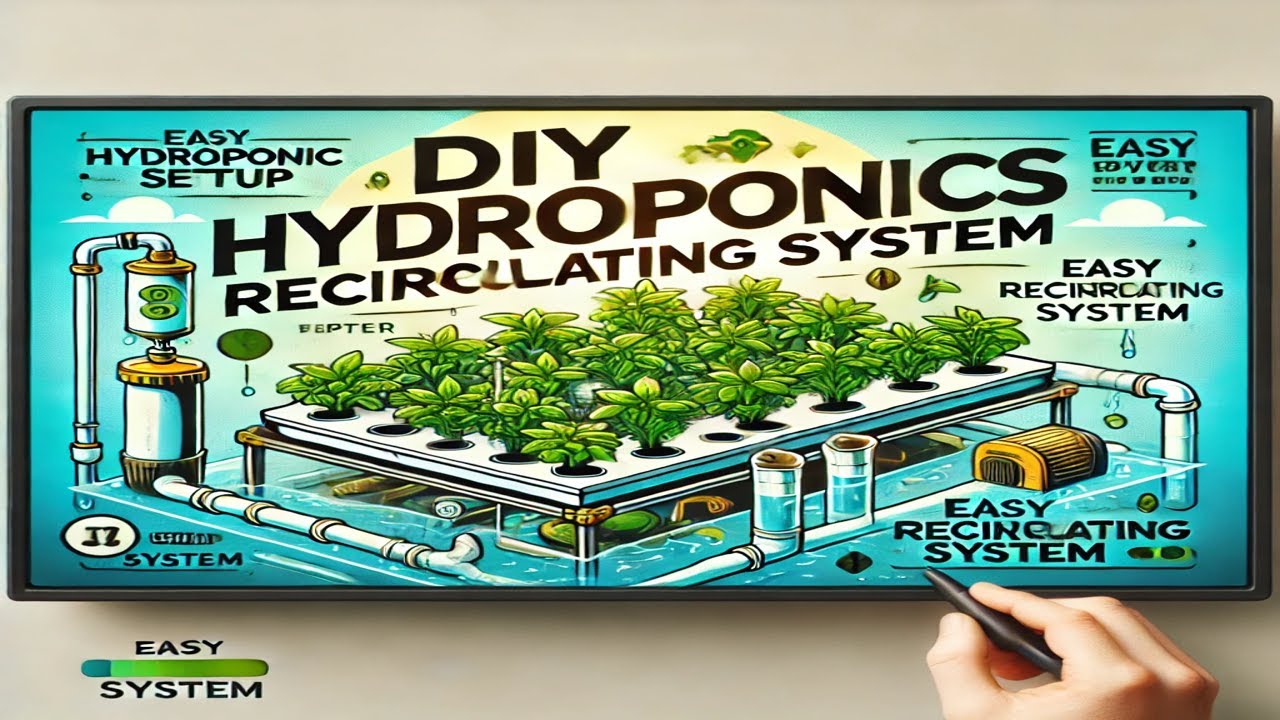 Hydroponics Training - Episode 15 (DIY Hydroponic Recirculating System ...