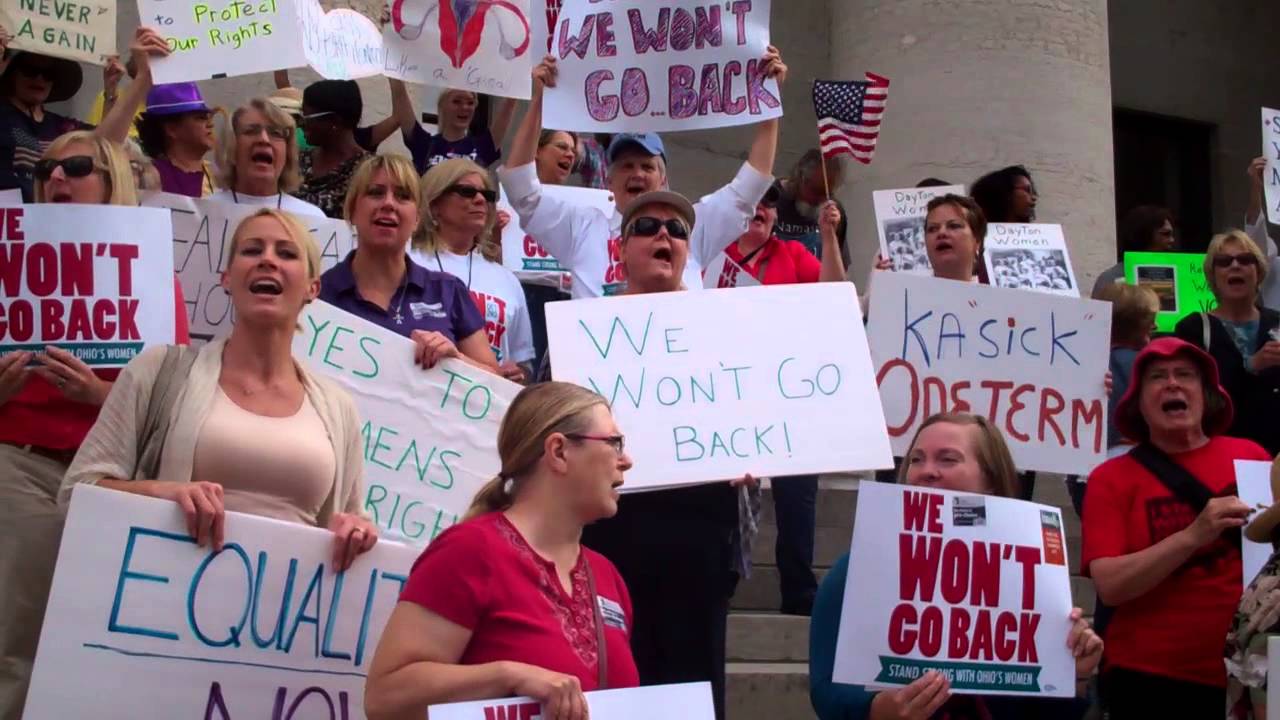 Women's Health Rally Chant 1 of 3 - YouTube