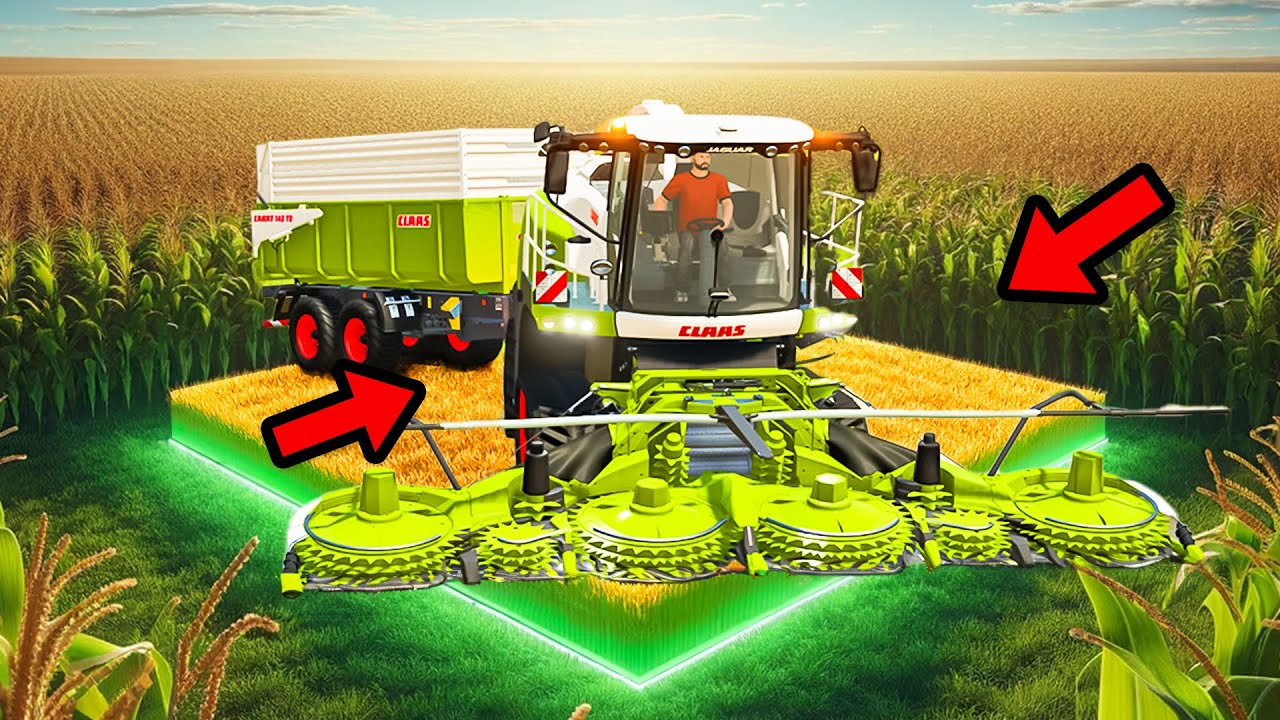 MEGA ONE TILE FARM on FLAT MAP #5| Farming Simulator 22 - YouTube