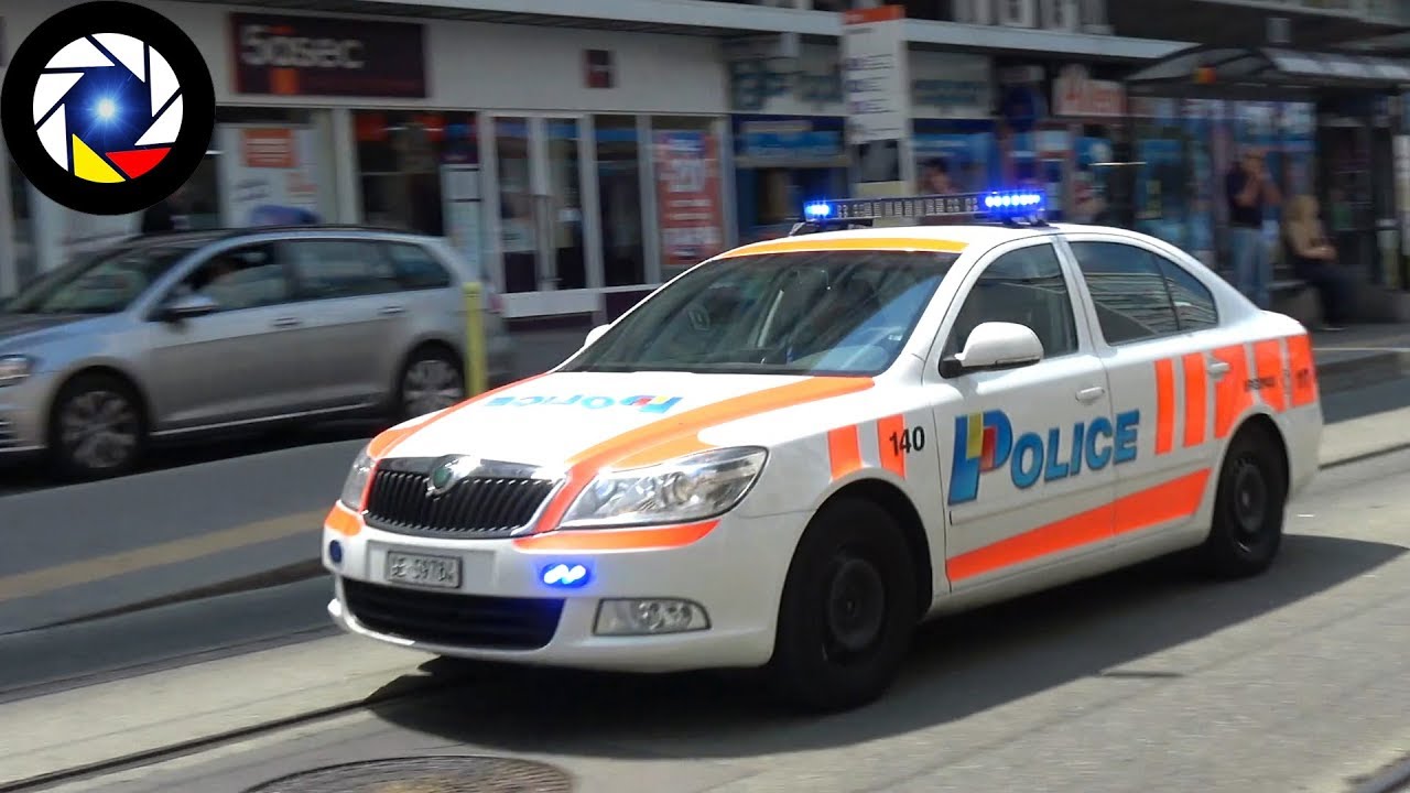 Police en Urgence // Swiss Police Car Responding - YouTube
