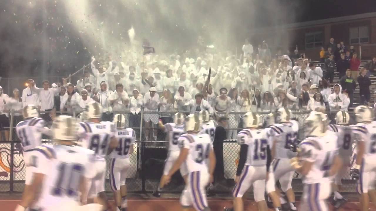 Plum Mustangs White Out 2014 - YouTube