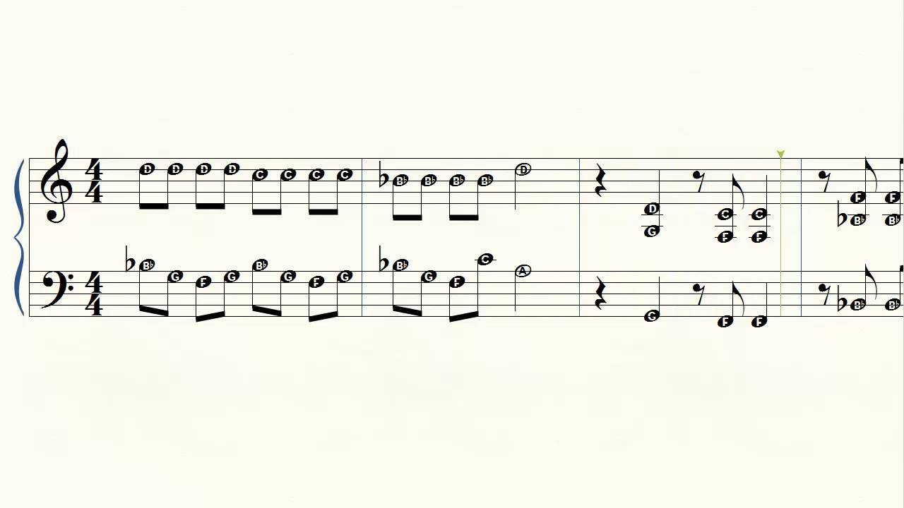 Piano Notes - Eminem - Survival - Slow to Fast - Part One - YouTube