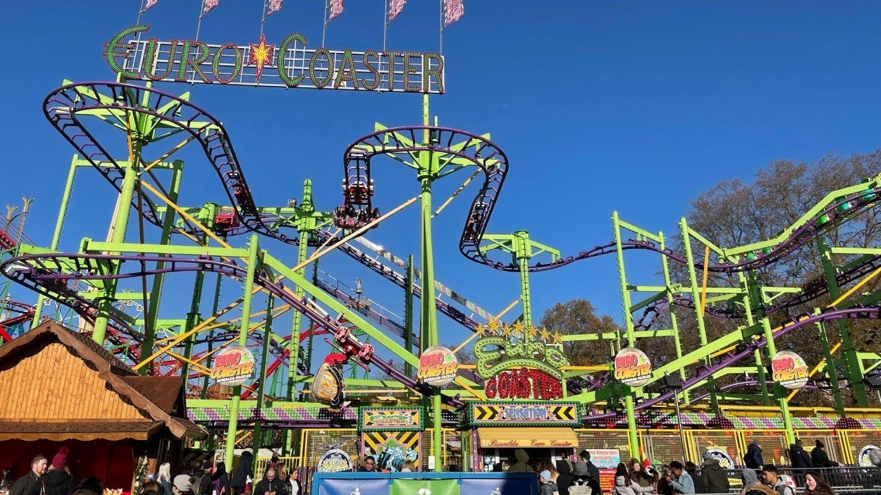 Euro Coaster POV Hyde Park Winter Wonderland 2021 - YouTube