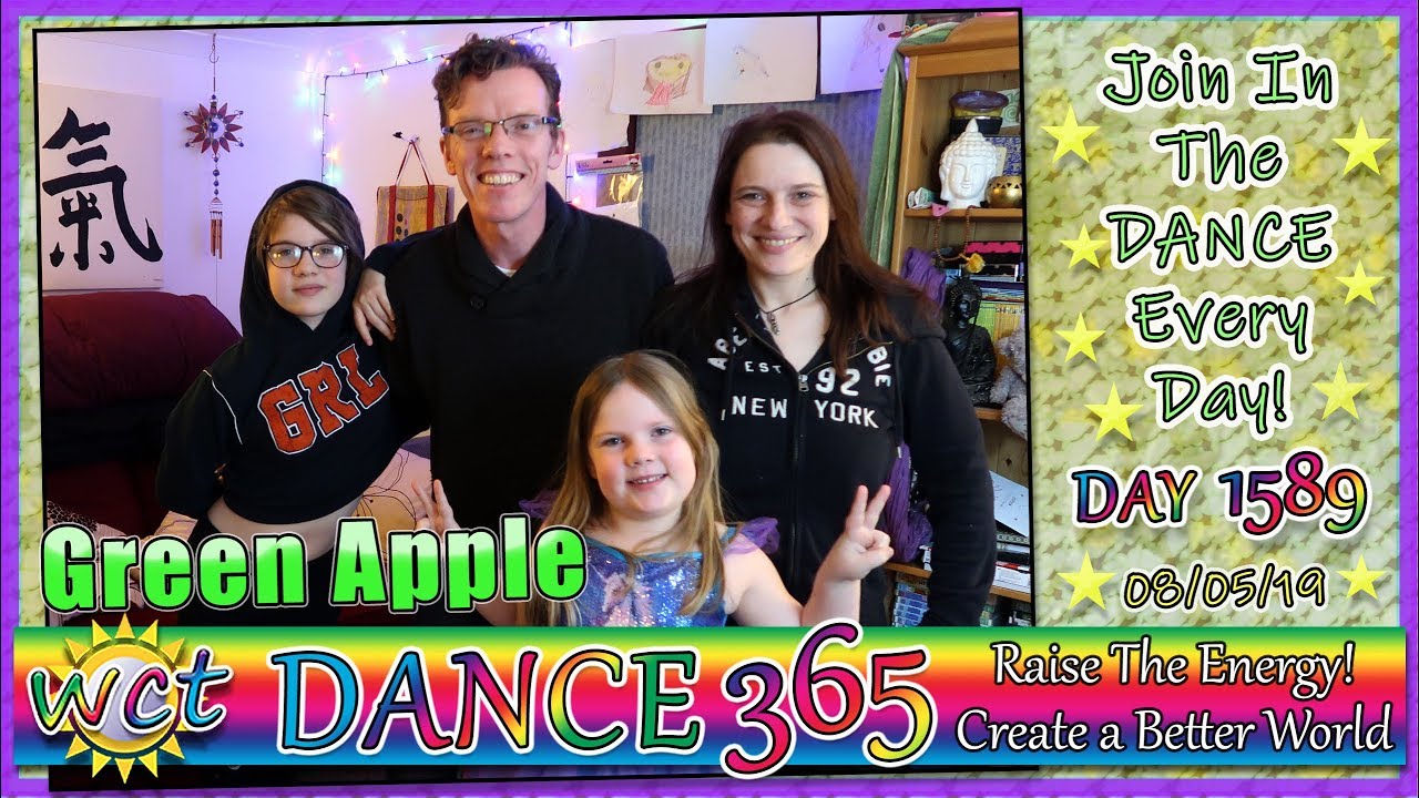GREEN APPLE! DAY 1589! RAISE THE ENERGY - YouTube