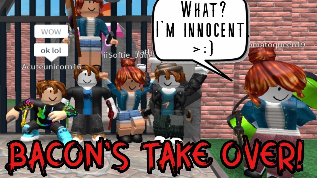 ROBLOX Murder Mystery 2 | BACON'S DOMINATED THE SERVER!!! - YouTube