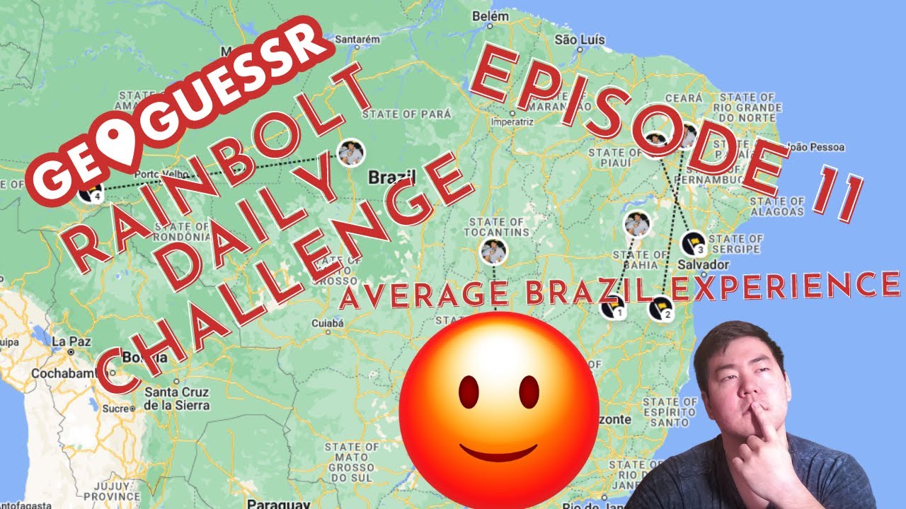 Rainbolt GeoGuessr Daily Challenge - Episode 11 - YouTube