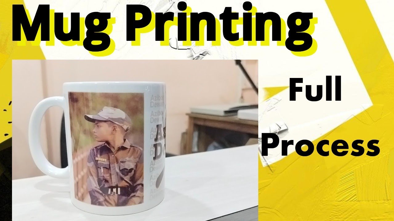 Mug Printing || How to print on mug? || Sublimation mug printing - YouTube