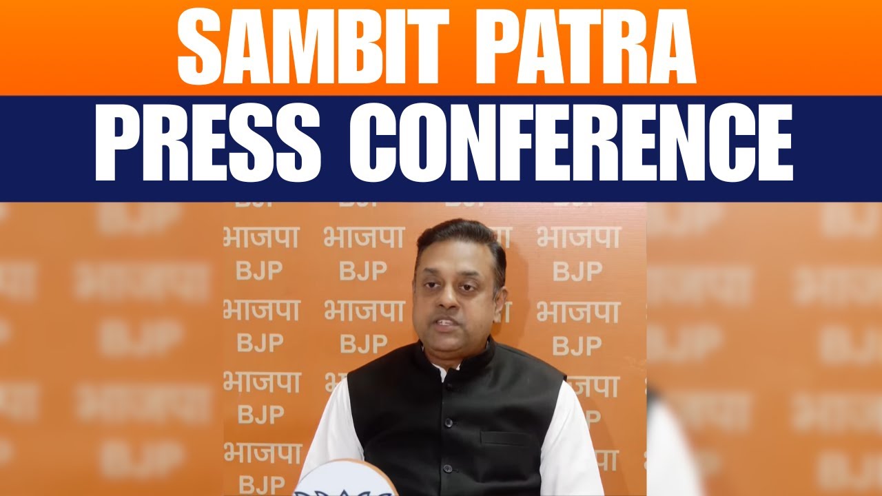 BJP Leader Sambit Patra Press conference | ED raids | I-PAC |TMC ...