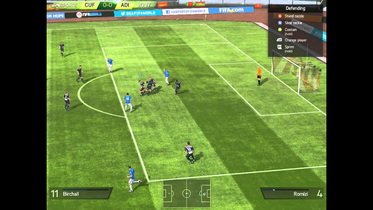 Fifa World beta -My First game - YouTube