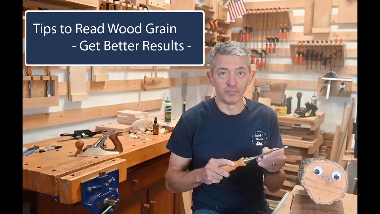 How to Read Wood Grain! Tips to Improve Planing, Chiseling, and ...