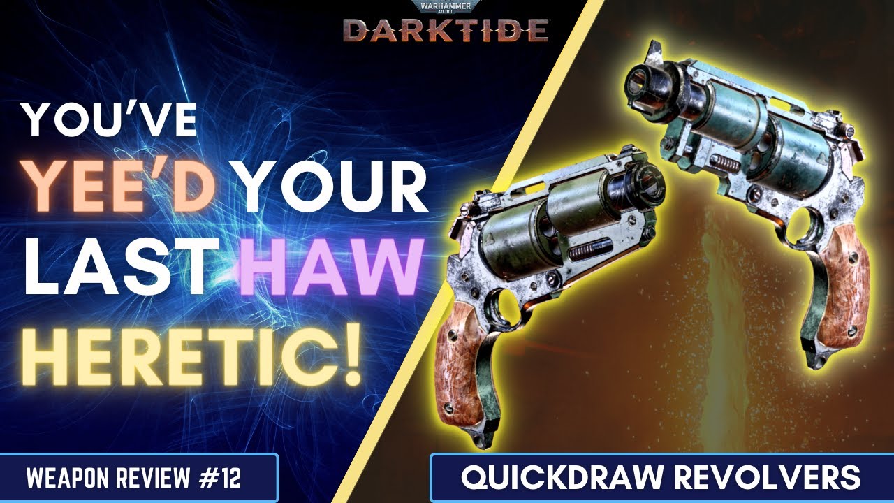 The ULTIMATE Revolver Guide! | Weapon Review | Warhammer40k: DARKTIDE ...