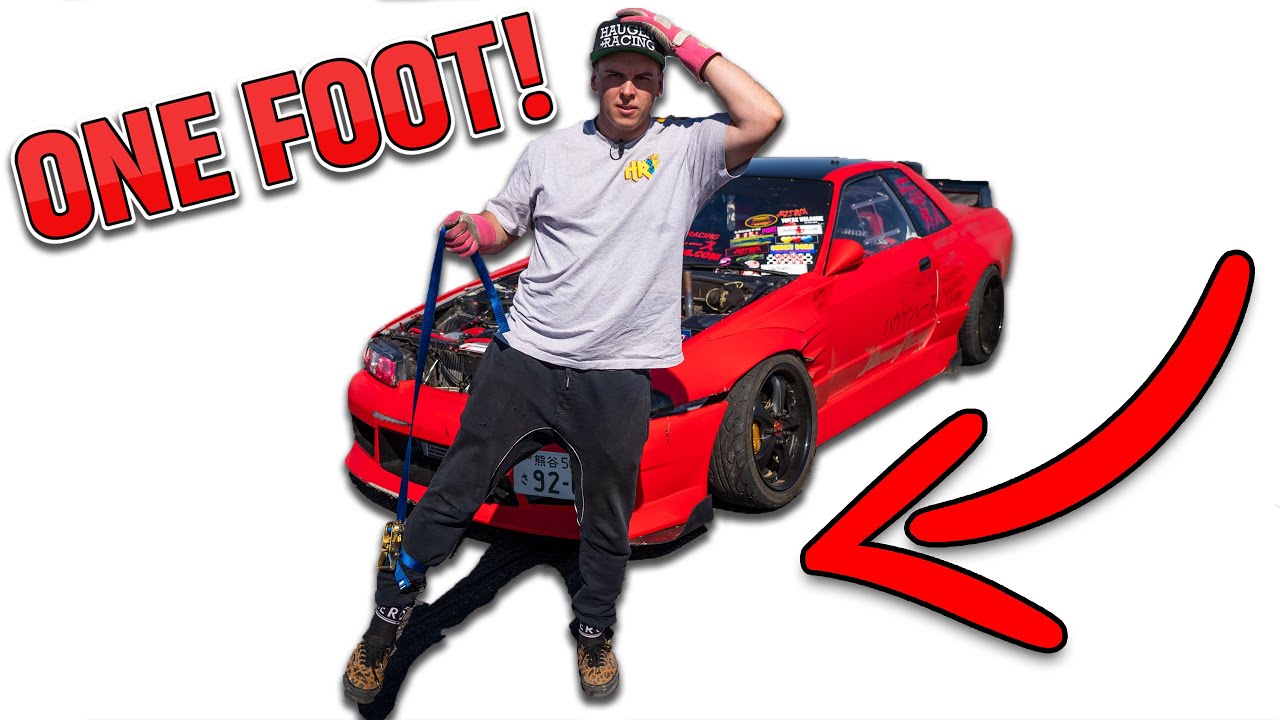 Pro Drifter Tries to Drift with ONE LEG? - YouTube