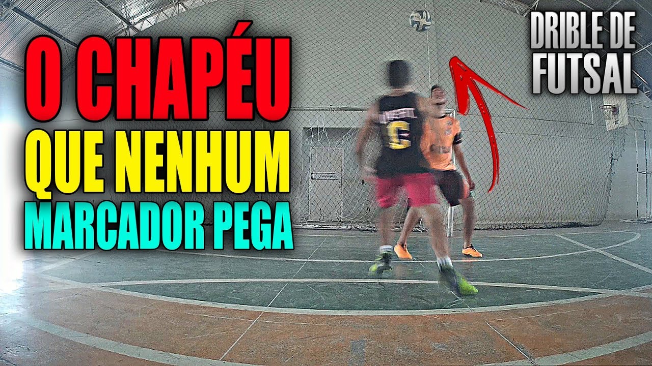 APRENDA O CHAPÉU MAIS RÁPIDO DO MUNDO (DRIBLE DE FUTSAL) - TUTORIAL #38 ...