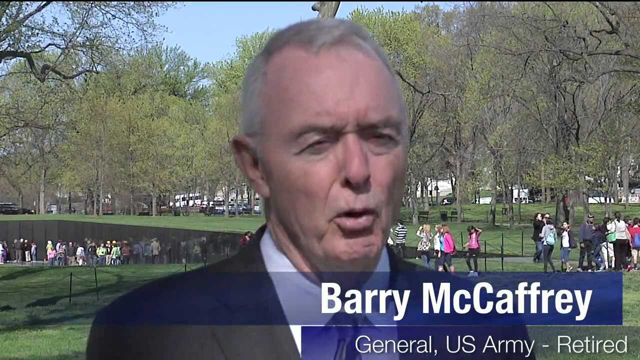 30th Anniversary of the Vietnam Wall Groundbreaking with General Barry ...