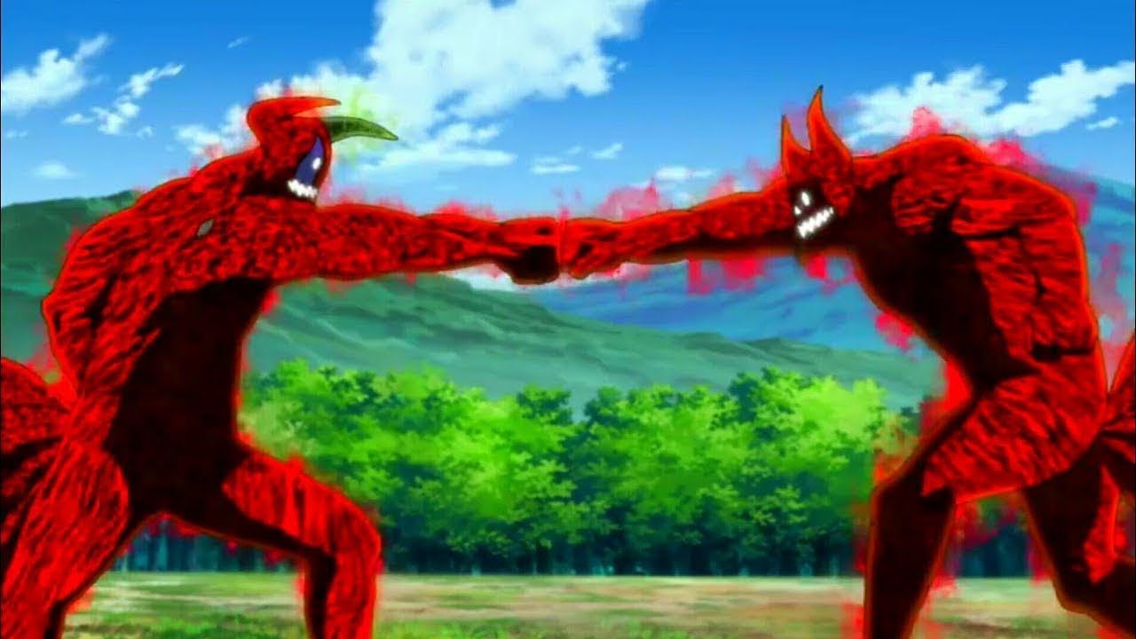 KILLER BEE VS FUKAI - BATALHA ENTRE OS 2 JINCHUURIKI DE 8 CAUDAS ...