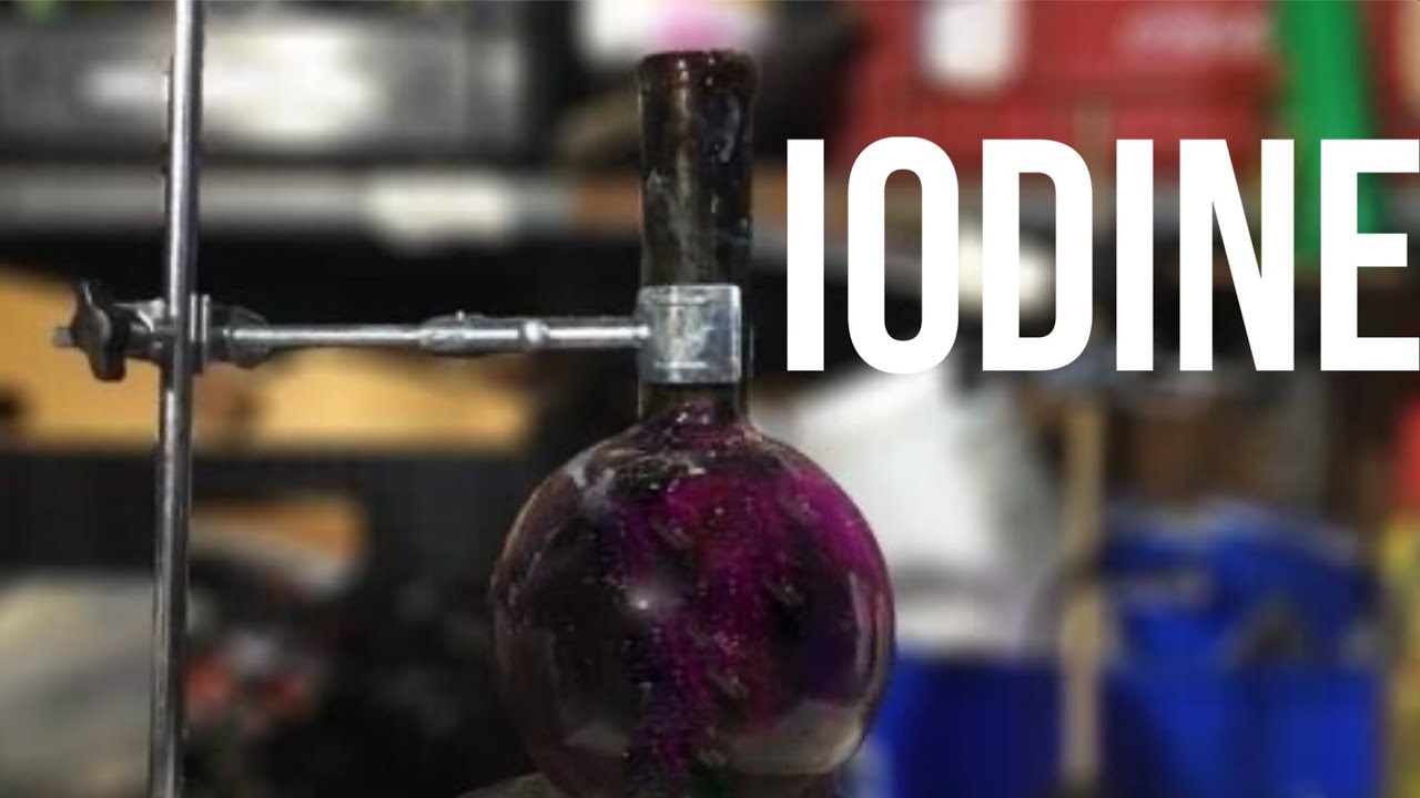 Making iodine - YouTube
