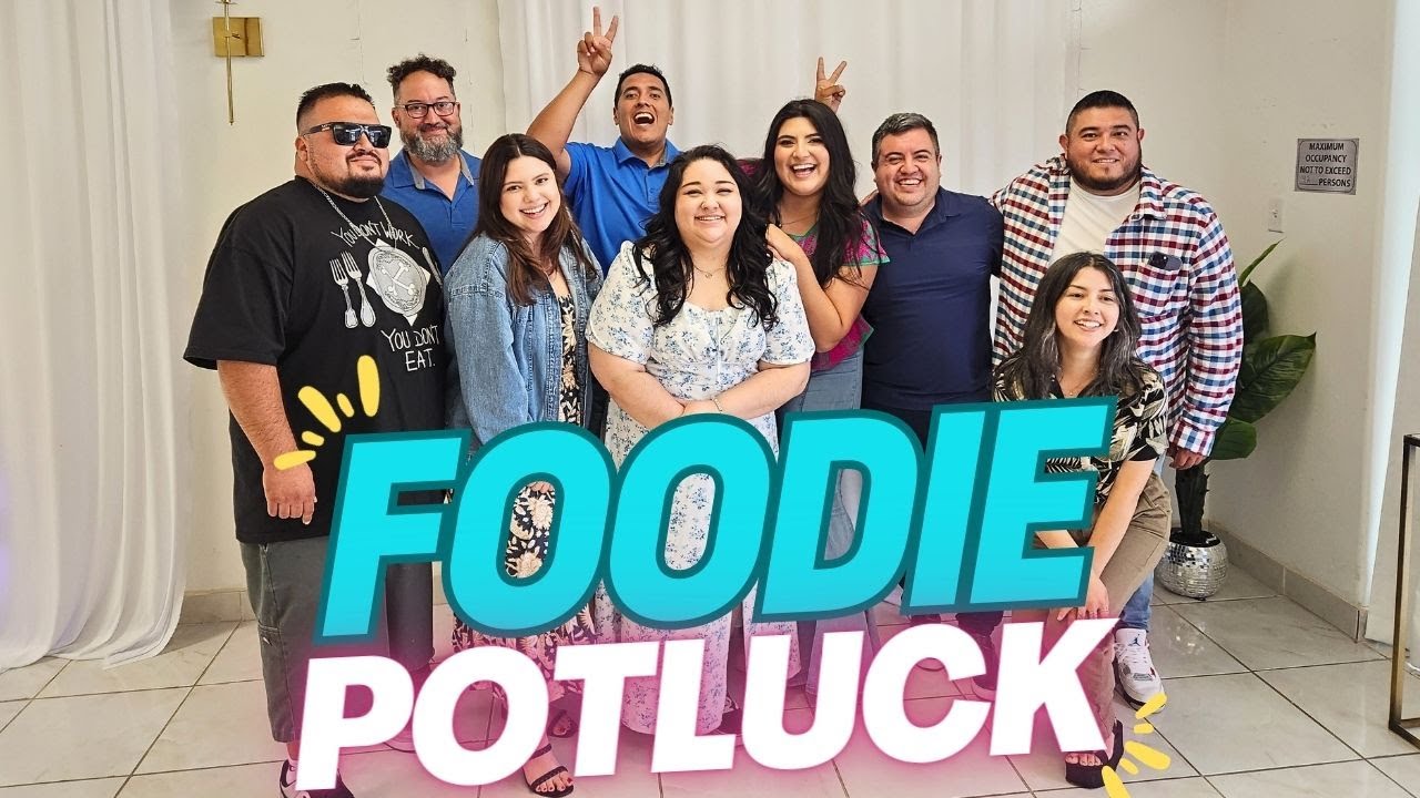 RGV FOODIE POTLUCK - Foodie Content Creators Unite - YouTube