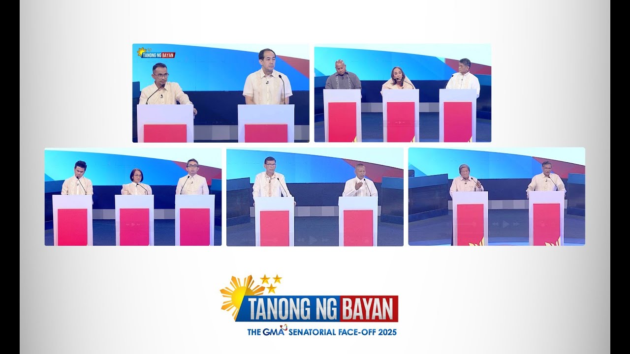 Senatorial Face-off Round 3 - TOWN HALL ROUND (pt. 1) | Tanong ng Bayan ...