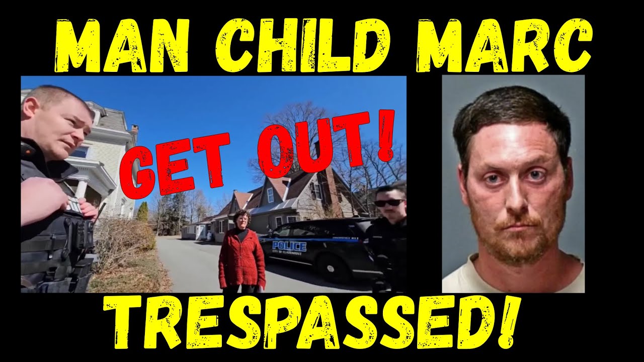Man Child Marc Trespassed at Law Office! - YouTube