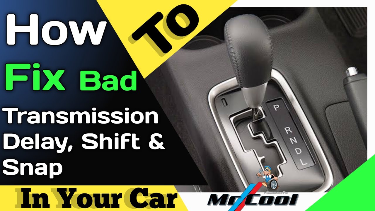 Auto Transmission Delay Before Shifting or it shift shock Fixed - YouTube