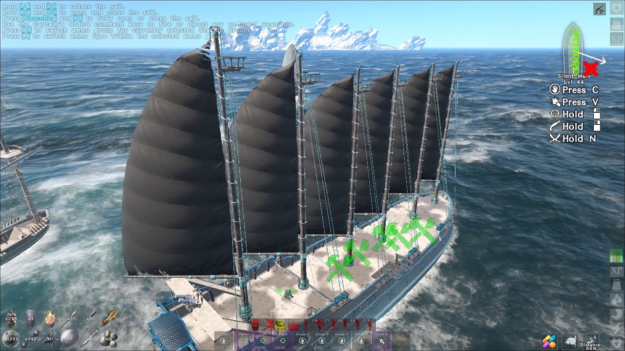 Sunk Two Gallions from Full Control - YouTube