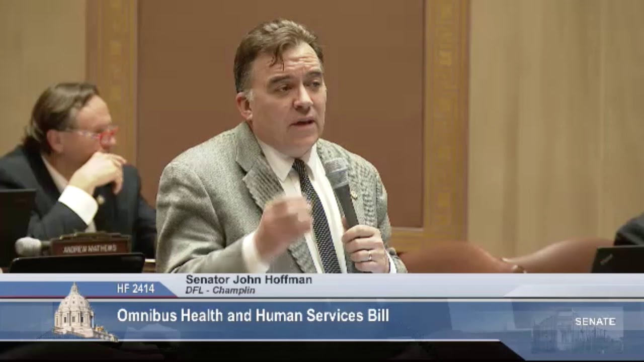 Senator Hoffman on the Competitive Employment Opportunities for People ...