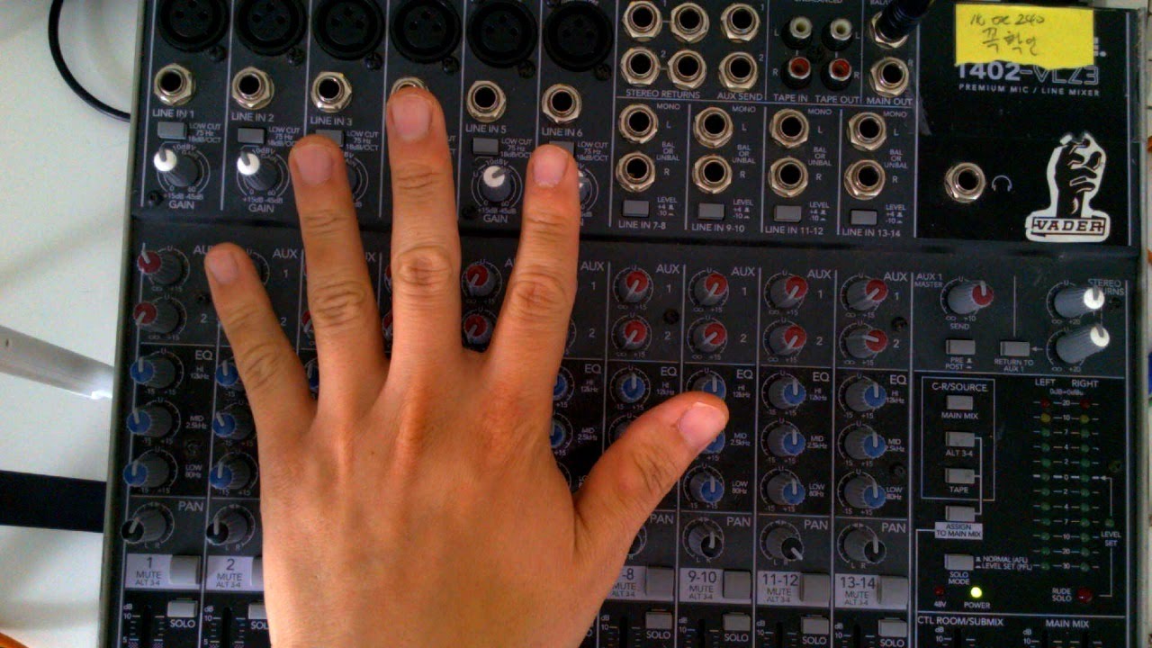 No-Input Mixing Board Setup - YouTube