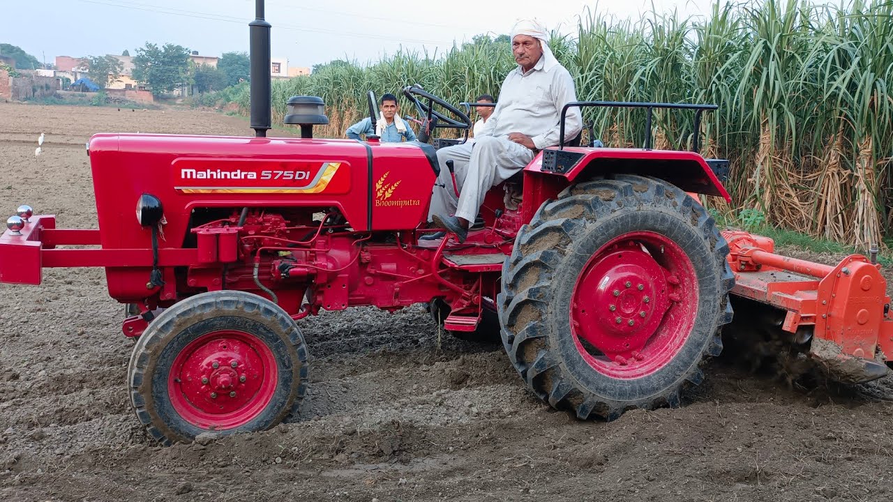 Mahindra 575 mkm tractor - YouTube