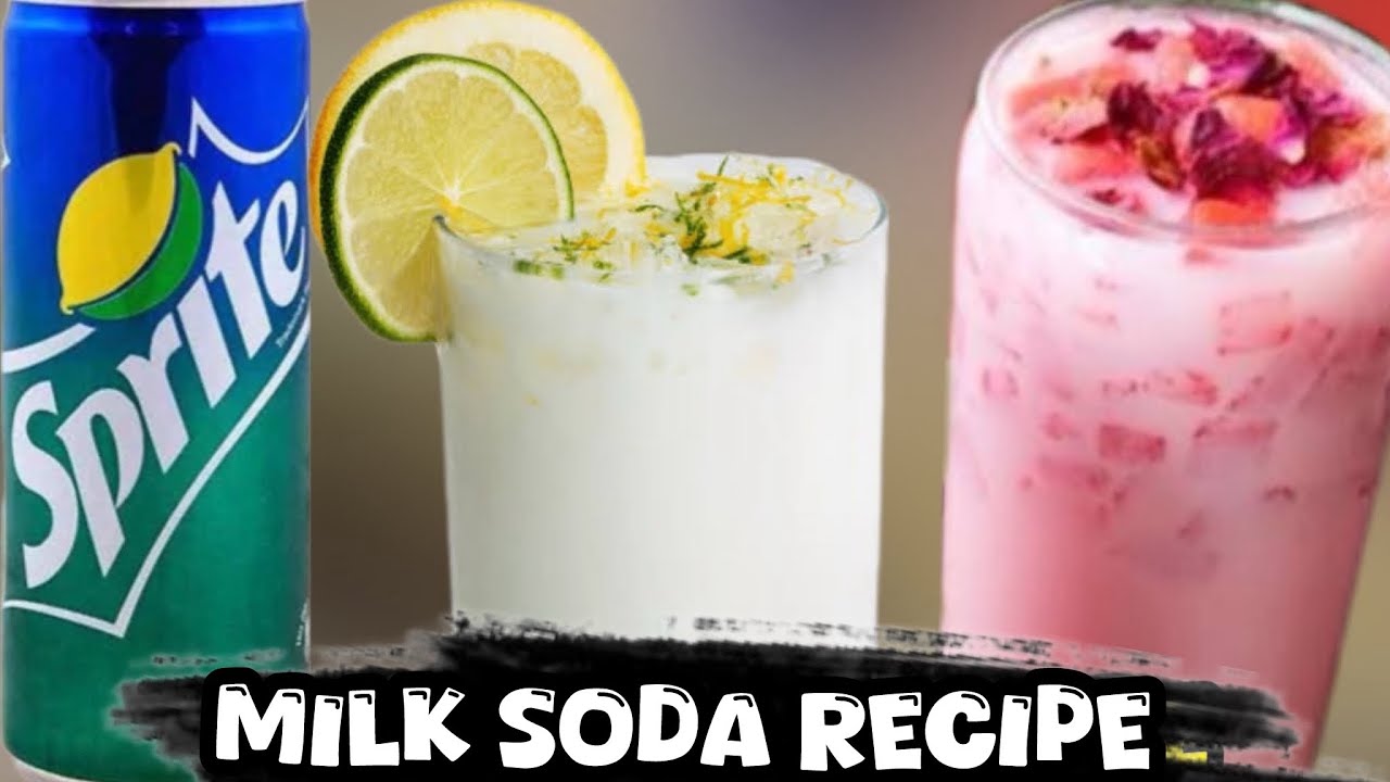 Soda milk recipe easy and simple method - YouTube