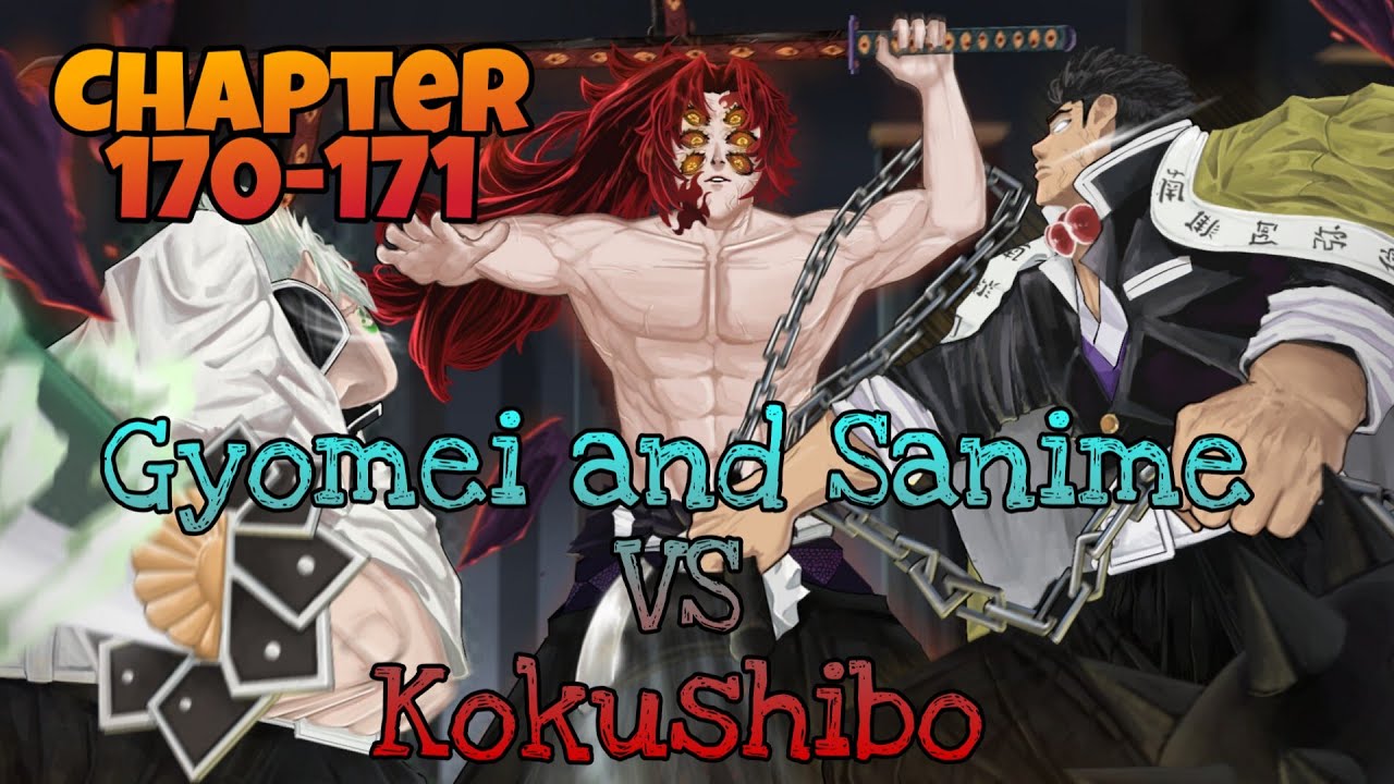 Demon Slayer Chapter 170-171 Pinagtulongan na ni Gyomei at Sanemi si ...