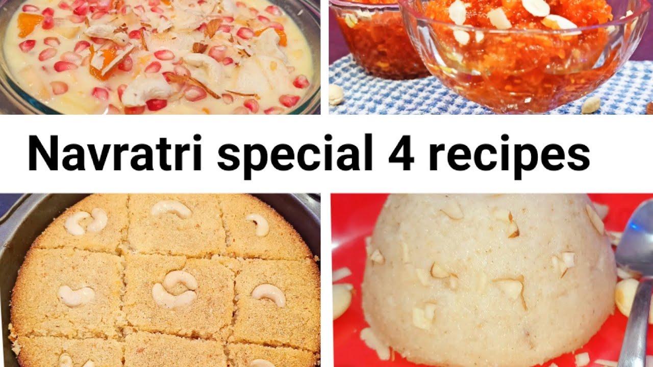 Navratri Prasad Recipes | Navratri Sweets For 9 Days - YouTube
