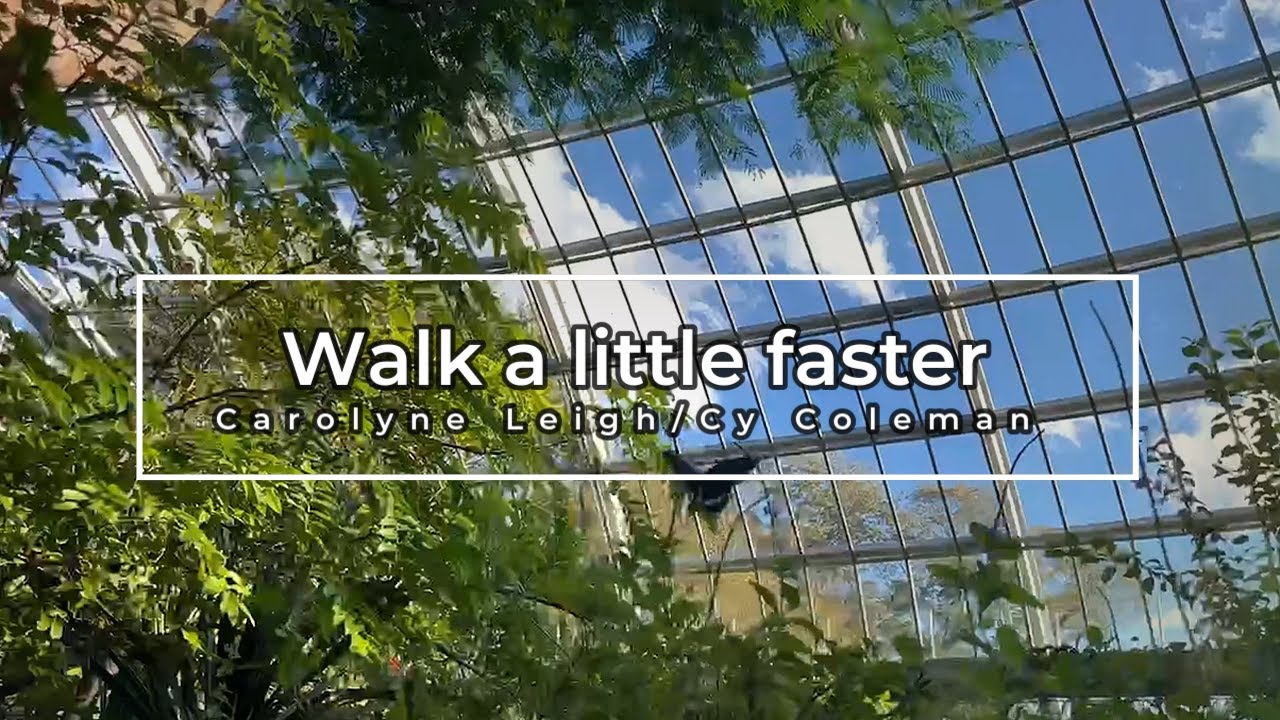 Walk a little faster はらまき(奥平真希 原田上総)Jazz vocal Guitar duo - YouTube