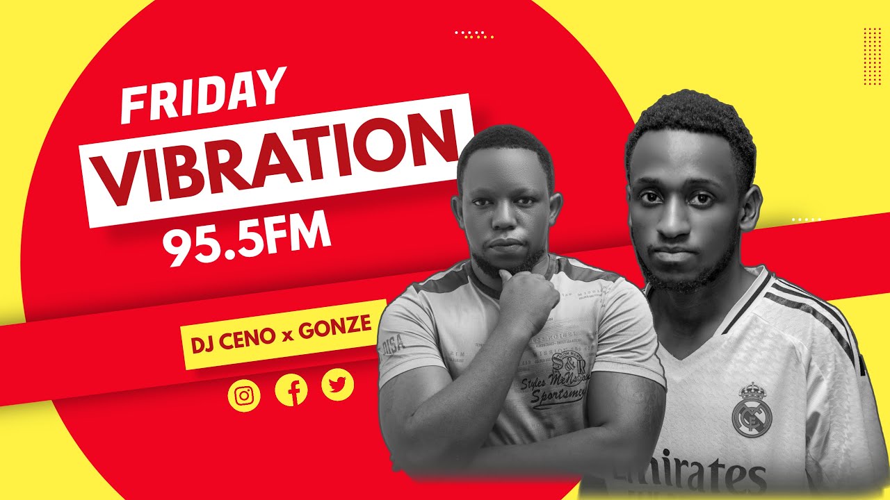 FRIDAY VIBRATION MIX 95.5 FM | DJ CENO X GONZE | - YouTube