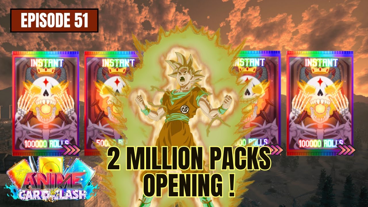 I Opened 2 MILLION Packs in Anime Card Clash… CRAZY PULL! - YouTube
